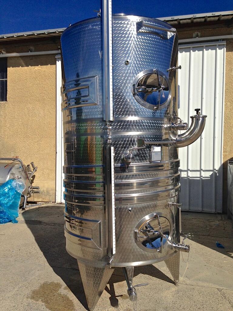 Cuve inox compartimenté refroidit - 2407 + 2667 litres NEUF - 005145 ...