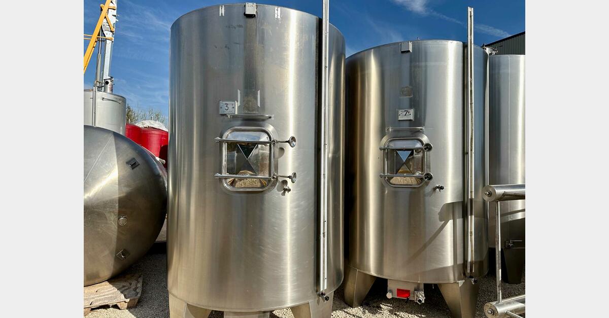 Ss tank - On legs - RURALINOX - 90 HL - 007259 - Used