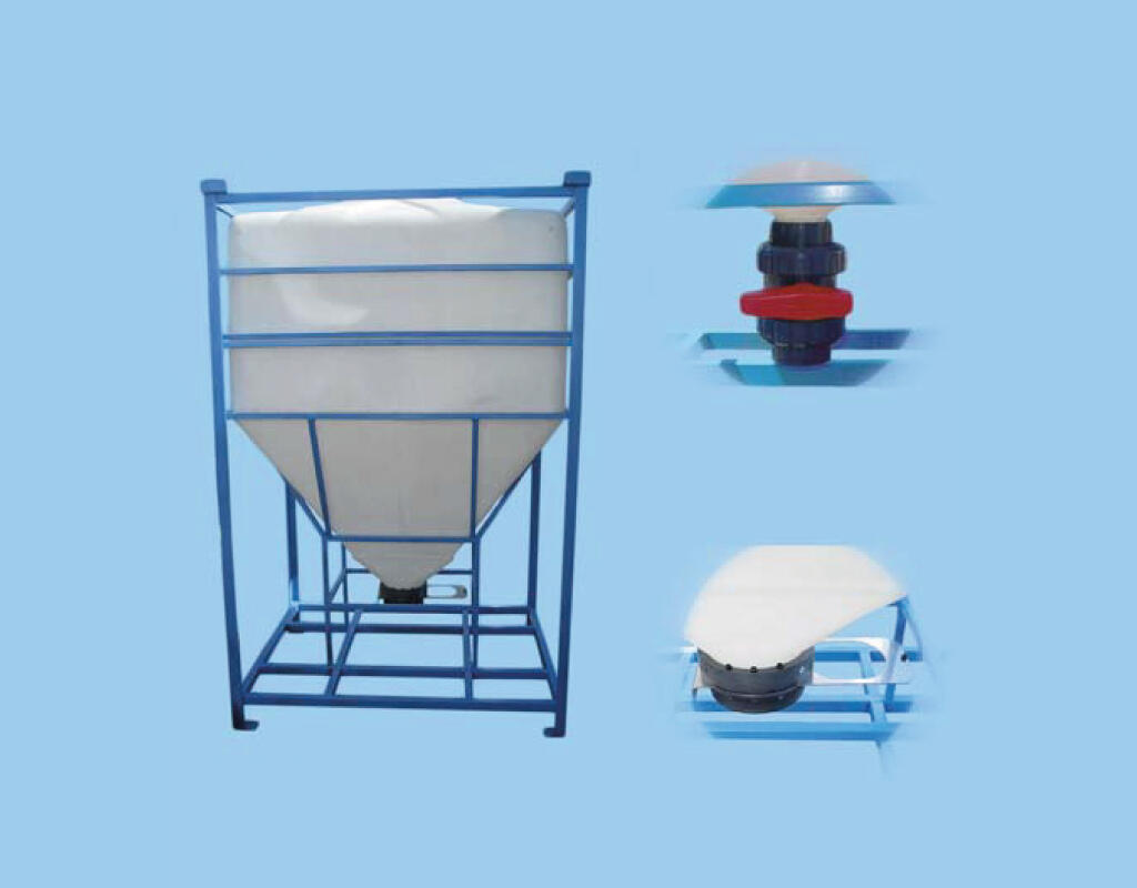 Conteneur IBC en inox et PEHD | ARSILAC