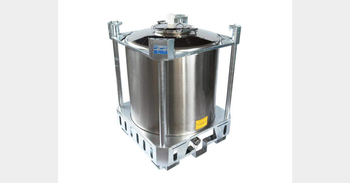 Containers IBC - 304 or 316 stainless steel PC - 5 / 15.36 HL IBC ...